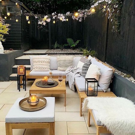 La increíble transformación de un pequeño patio feo y sin gracia en un ...